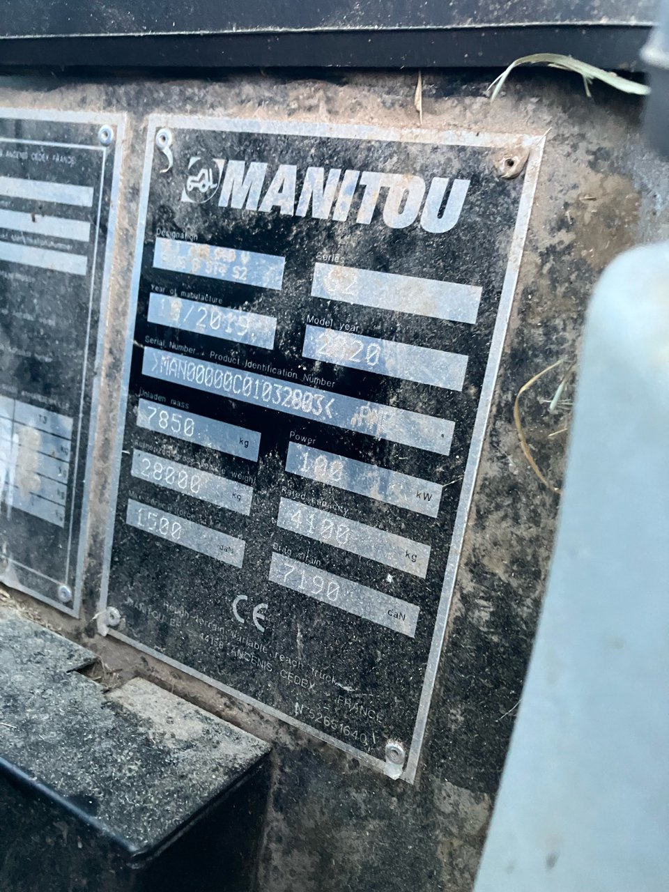 MANITOU - NEWAG 741-140 V+ - ManutOne